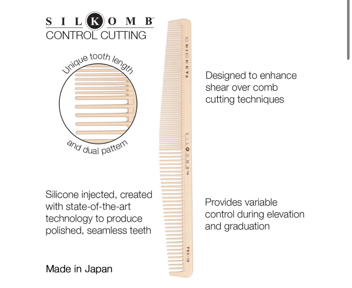 Cricket Silkomb Pro-10 Multi Purpose Comb – Wonder Beauty Supply