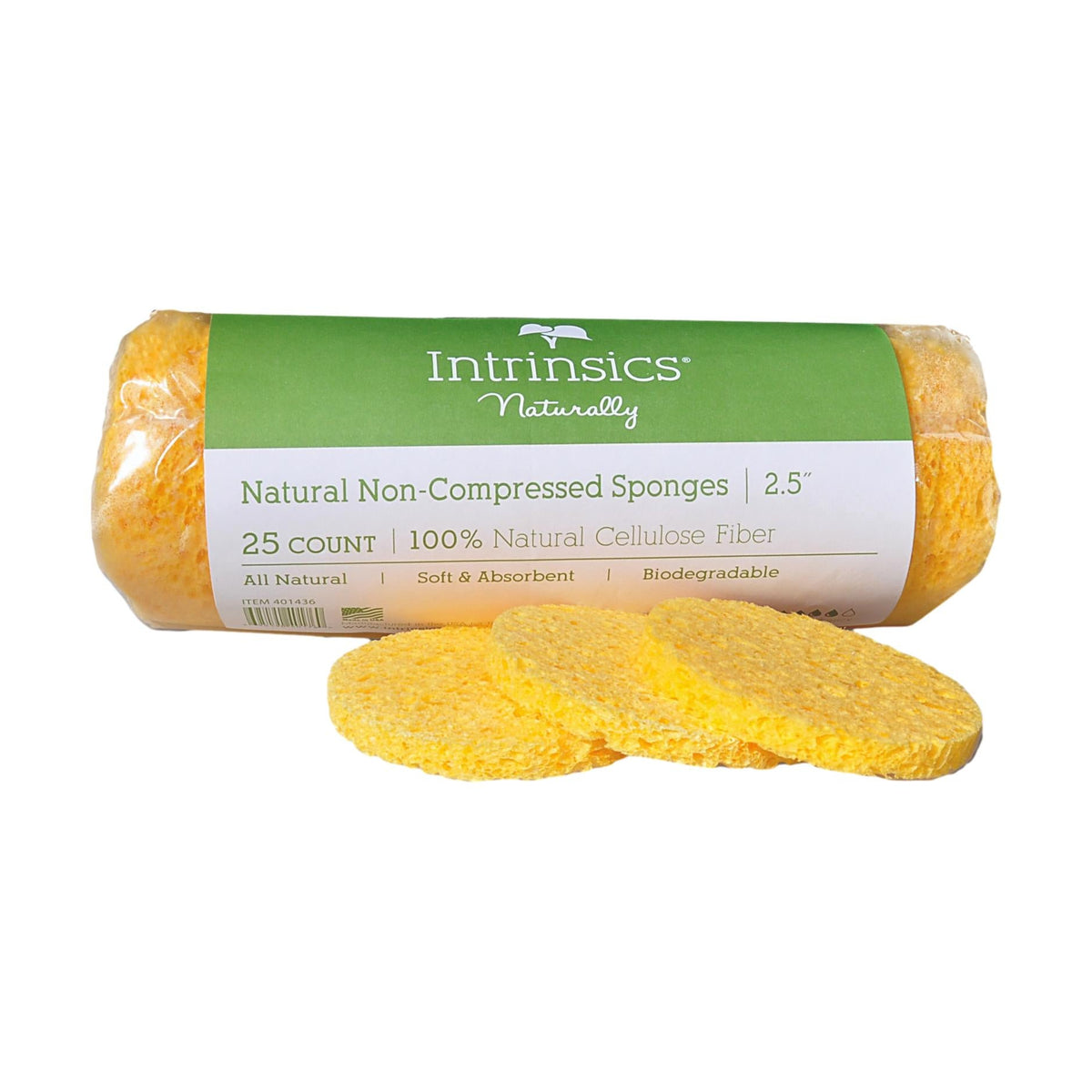 Intrinsics Natural Cell Sponge 25P – Wonder Beauty Supply
