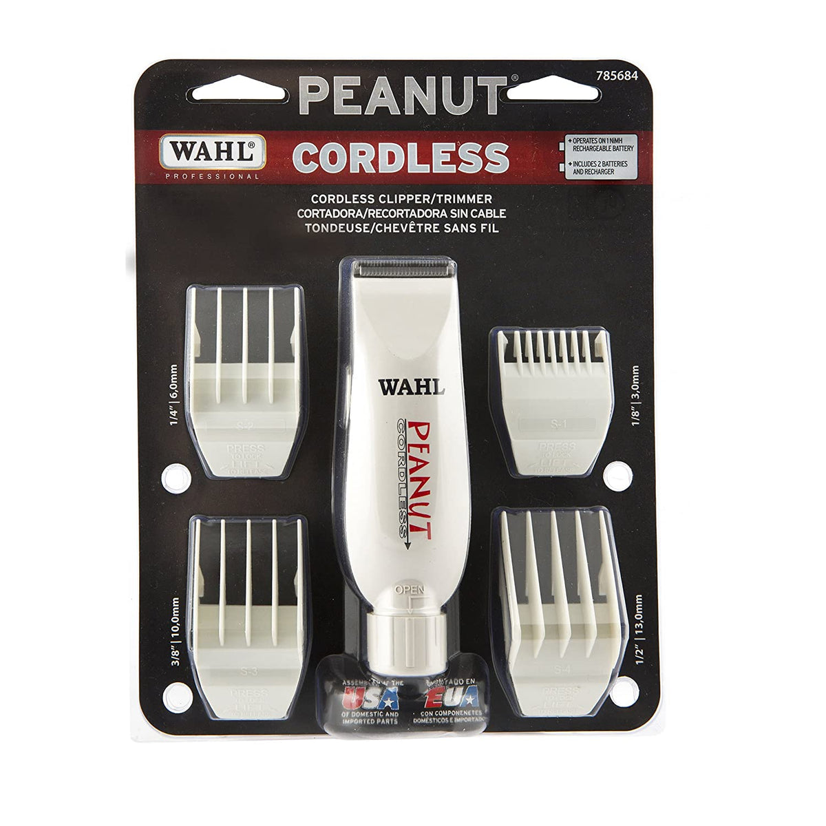 Wahl Cordless Peanut Trimmer – Wonder Beauty Supply